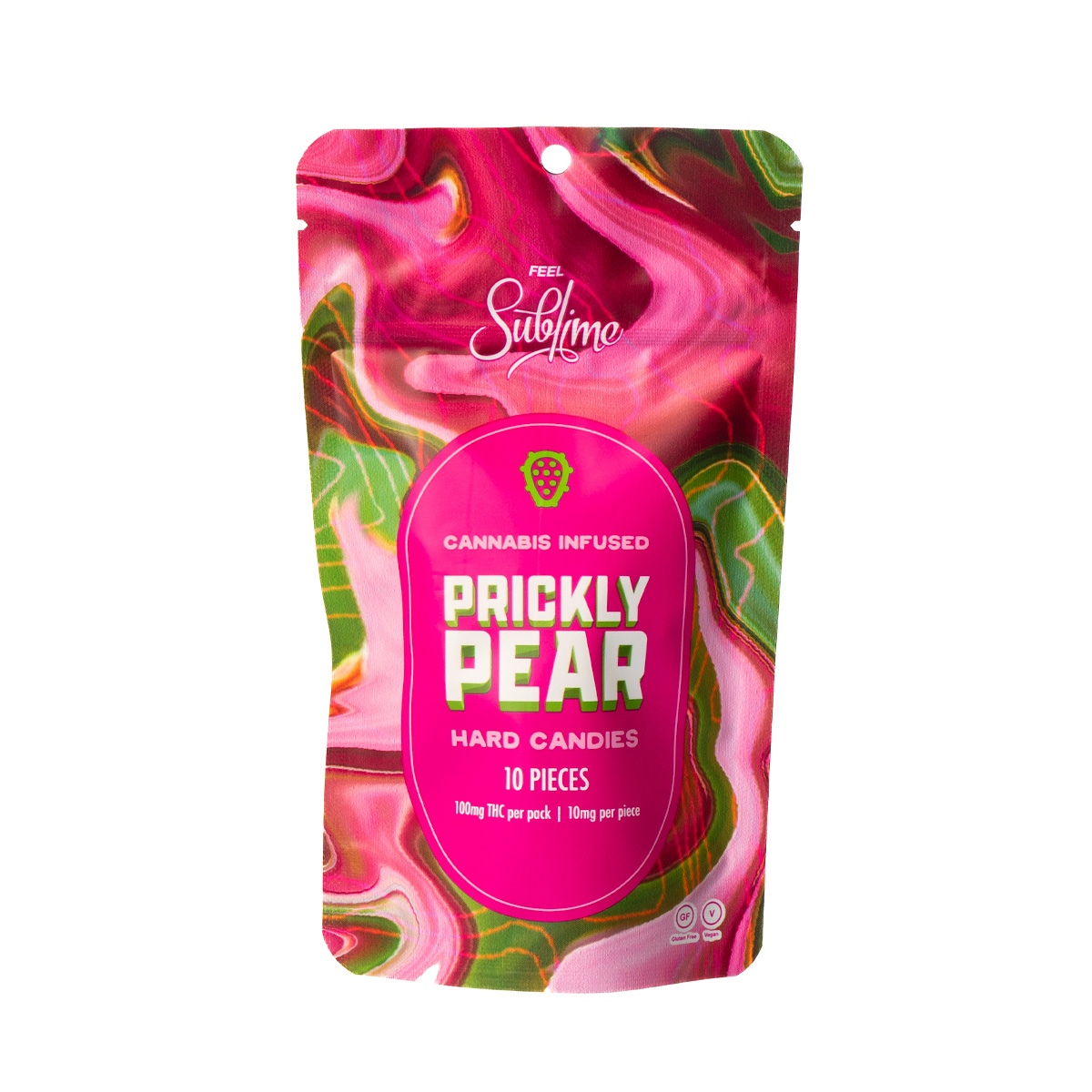 Prickly Pear Hard Candies 10pk