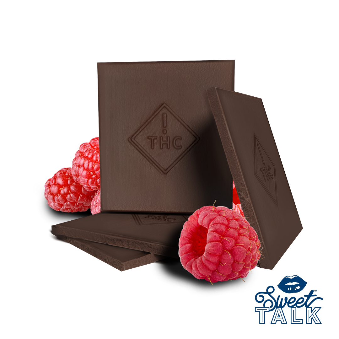 Sweet Talk Edible Chocolate Raspberry 100MG CBN FL Trulieve